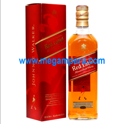 Whisky Johnnie Walker Red Label 750 ml botella – MEGAM PERU ...